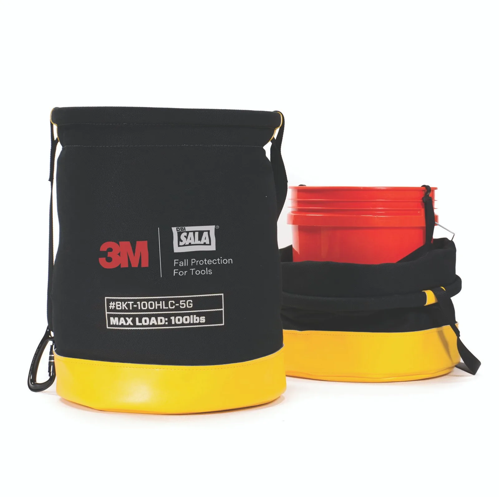 3M™ Spill Control 5-Gallon Safe Bucket with Hook and Loop Closure ...